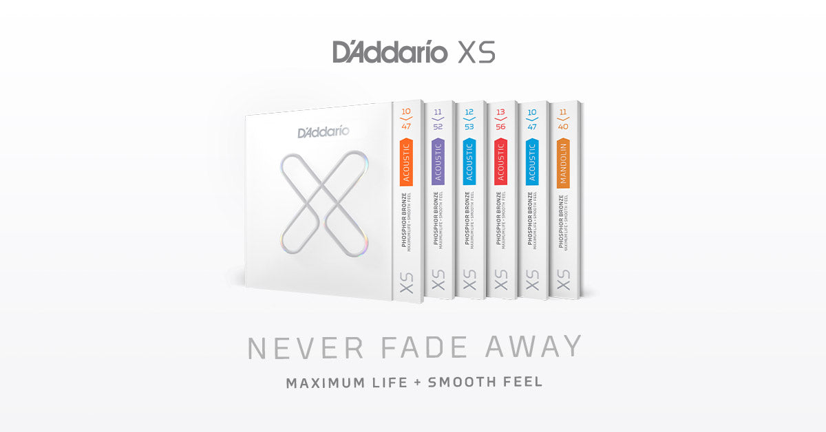D'addario announce all new XS coated acoustic guitar strings – Windmill ...
